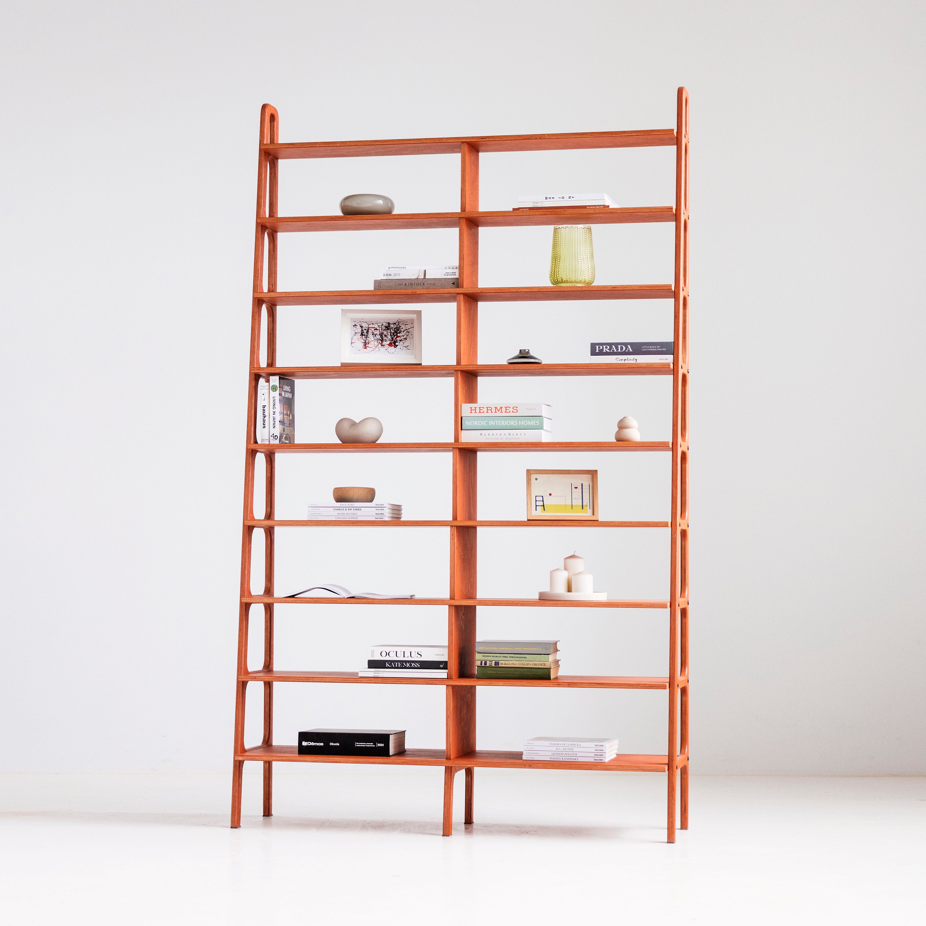 Maxi Plus Bookcase– 94-Inch Tall, 9-Shelf Storage with Custom Width Options