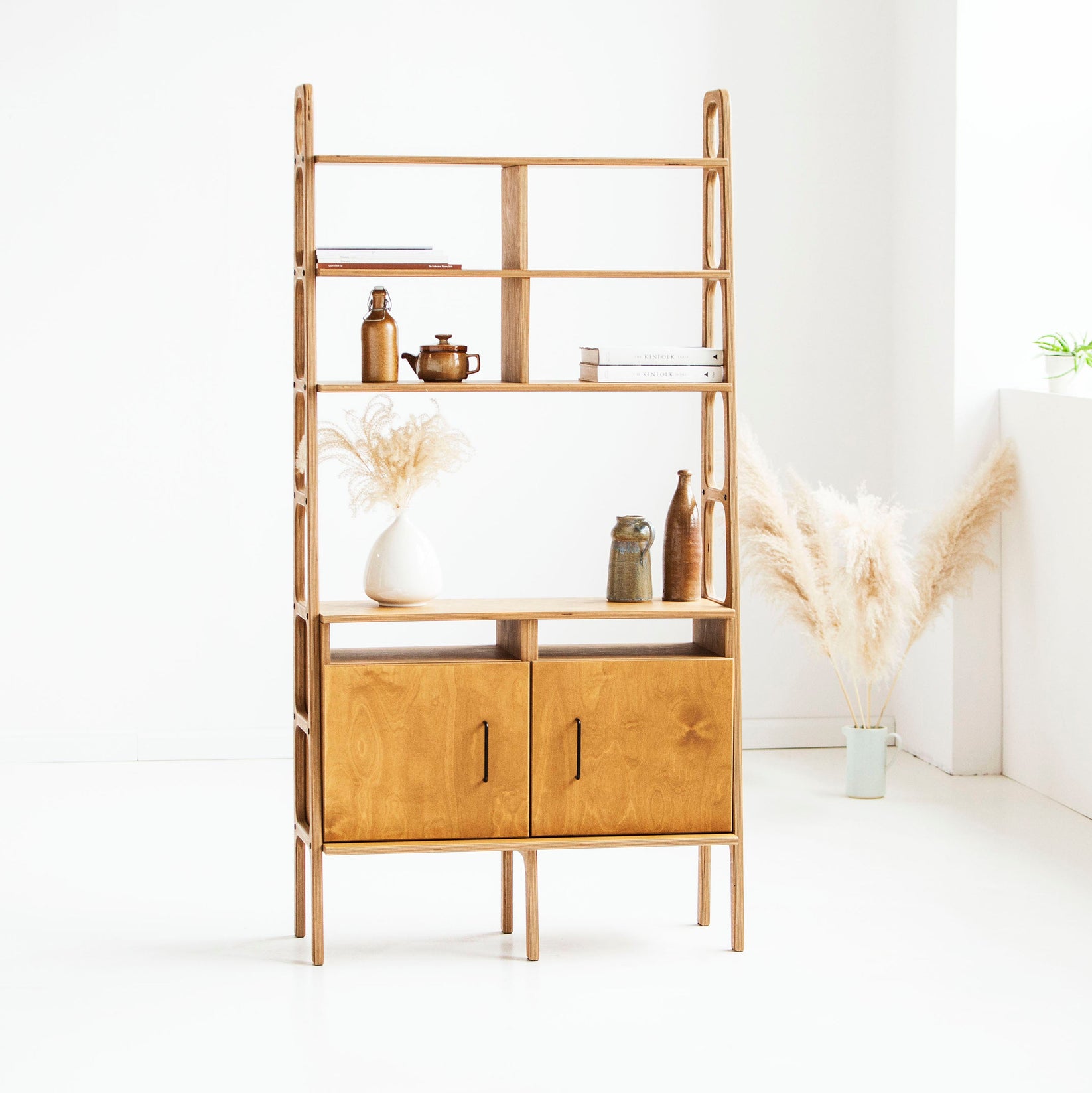 Maxi Bookcase from the Mid-Century: Storage Cabinet