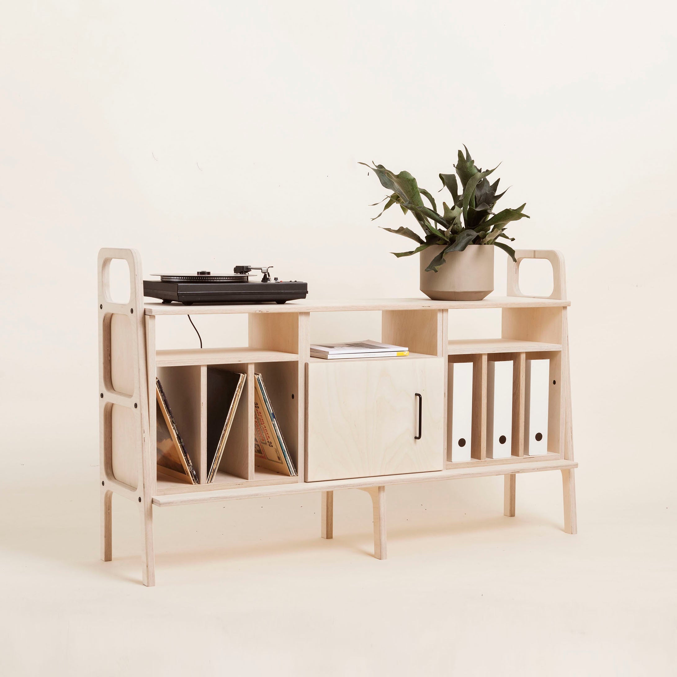 Sideboard 460 - Mid-Century Modern Vinyl Storage and Elegance