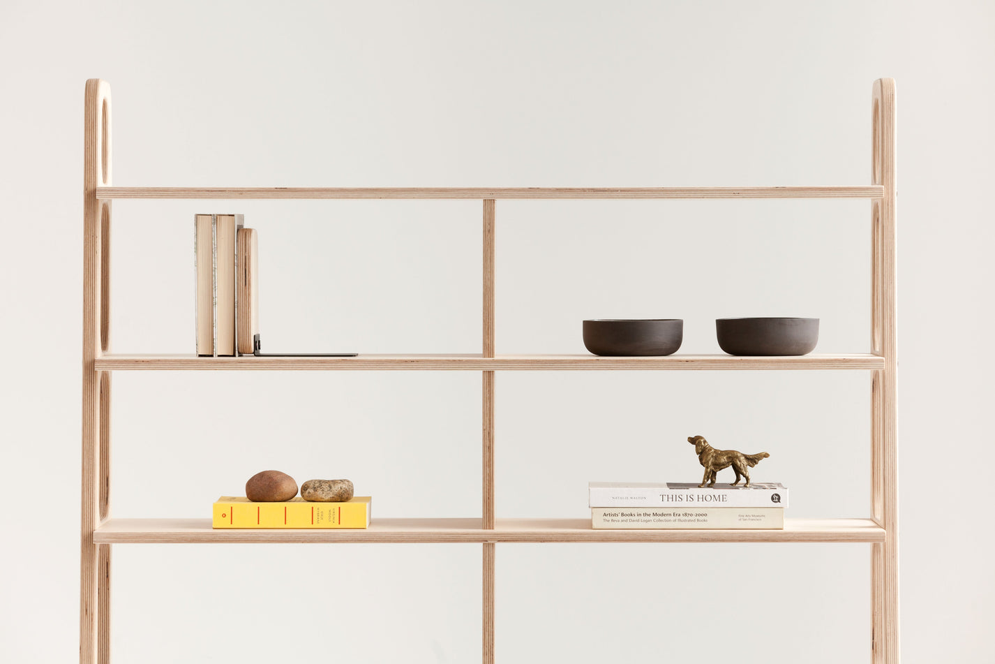 Mid-Century Bookcase Maxi: Cabinet and Drawers
