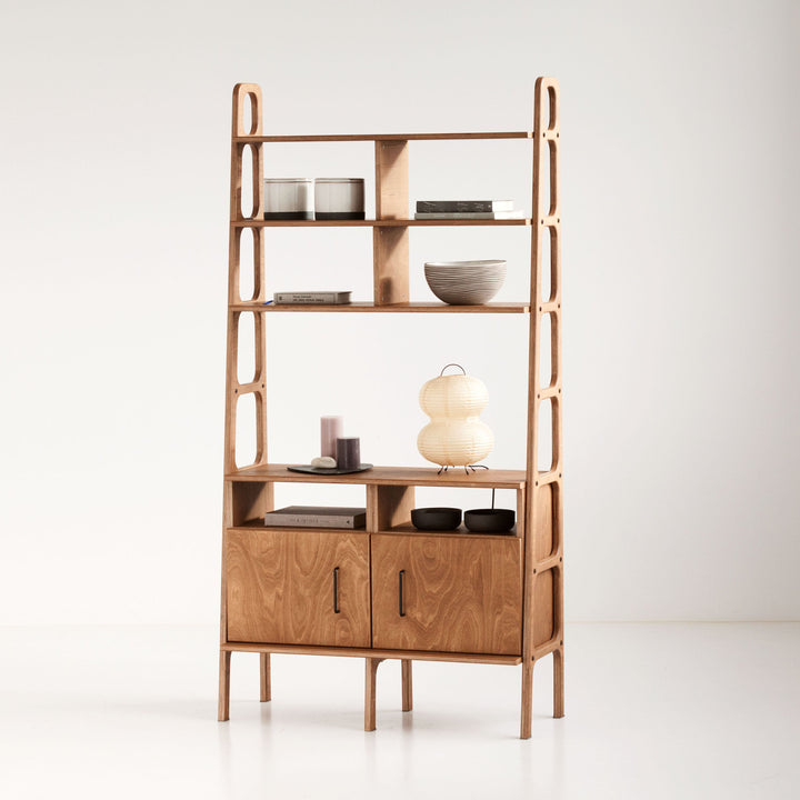 Mid Century Modern Bookcase - PwoodPro